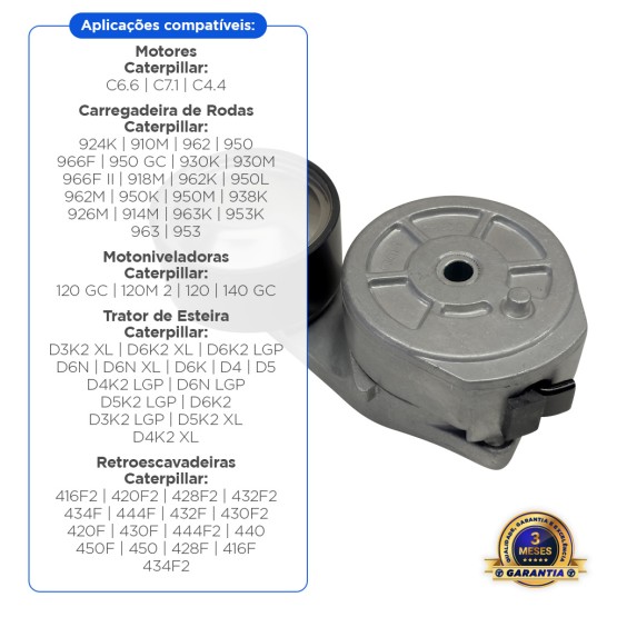 3691255 / Tensor Da Correia Aplicável Caterpillar
